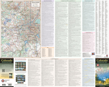 Colorado Recreation Map | Recreation Atlases & Maps of The American ...