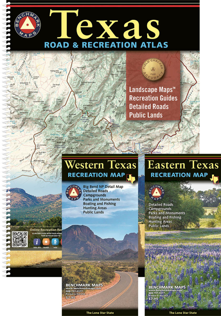 Texas Atlas & Map Bundle | Recreation Atlases & Maps of The American ...