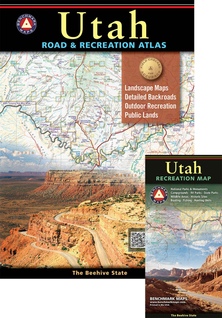 Utah Atlas & Map Bundle | Recreation Atlases & Maps of The American ...