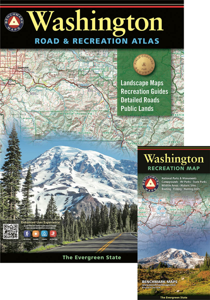 Washington Atlas & Map Bundle | Recreation Atlases & Maps of The ...
