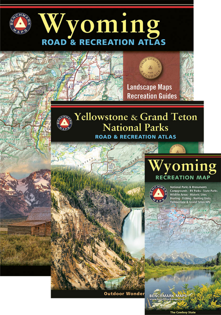 Wyoming Atlas & Map Bundle | Recreation Atlases & Maps of The American ...